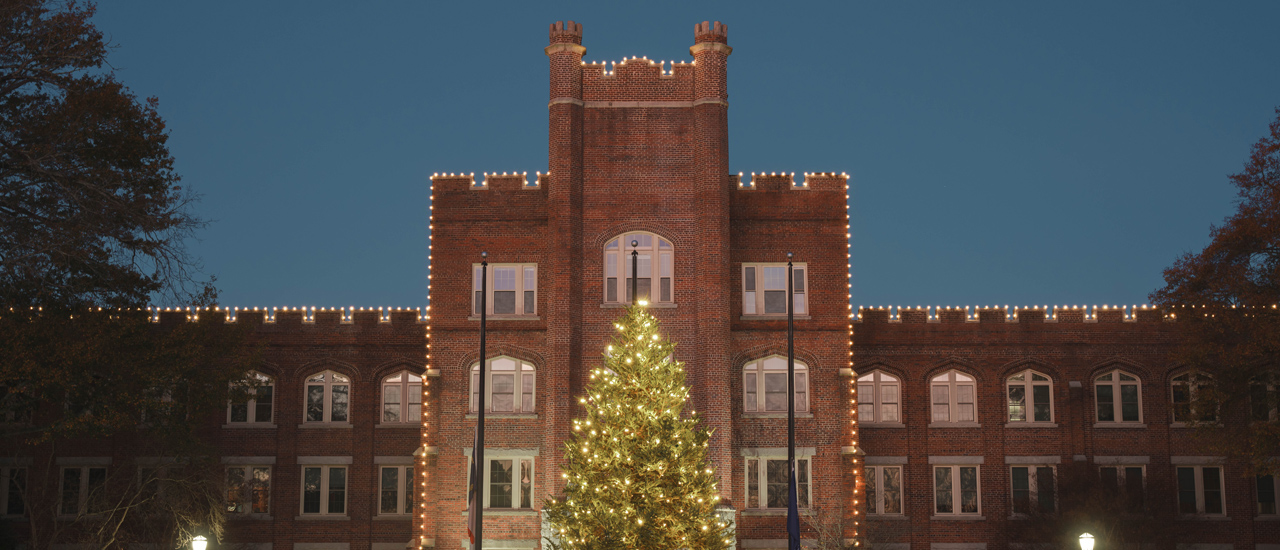 Catawba College Christmas Tree Shines Bright - Live Original